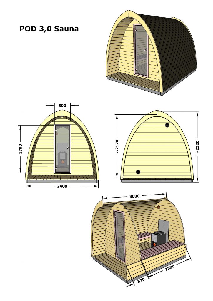 POD SAUNA - Garden Sauna