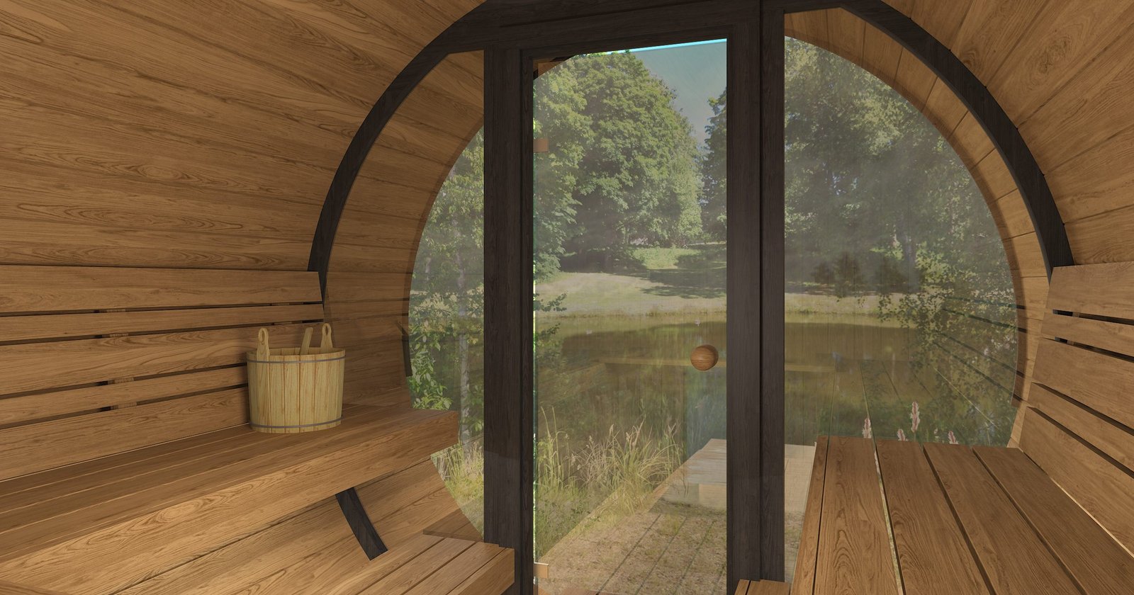 Authentic Baltic Sauna Products - Garden Sauna