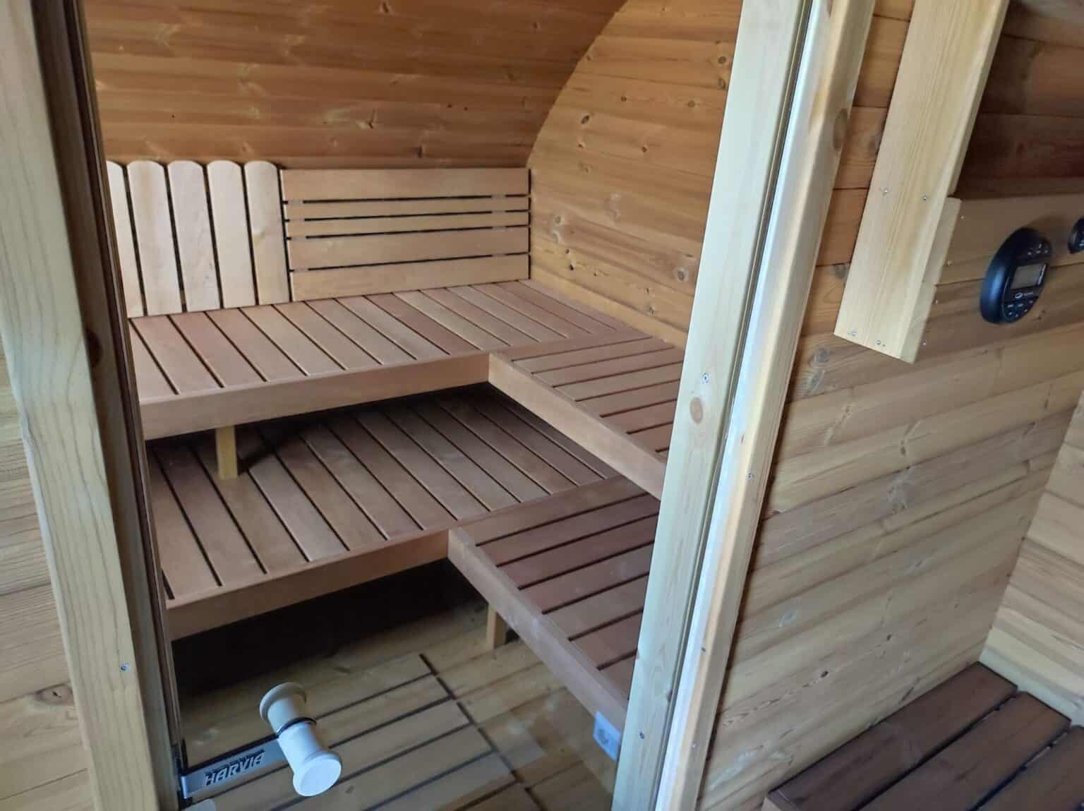 Oval Sauna Frodo - Garden Sauna