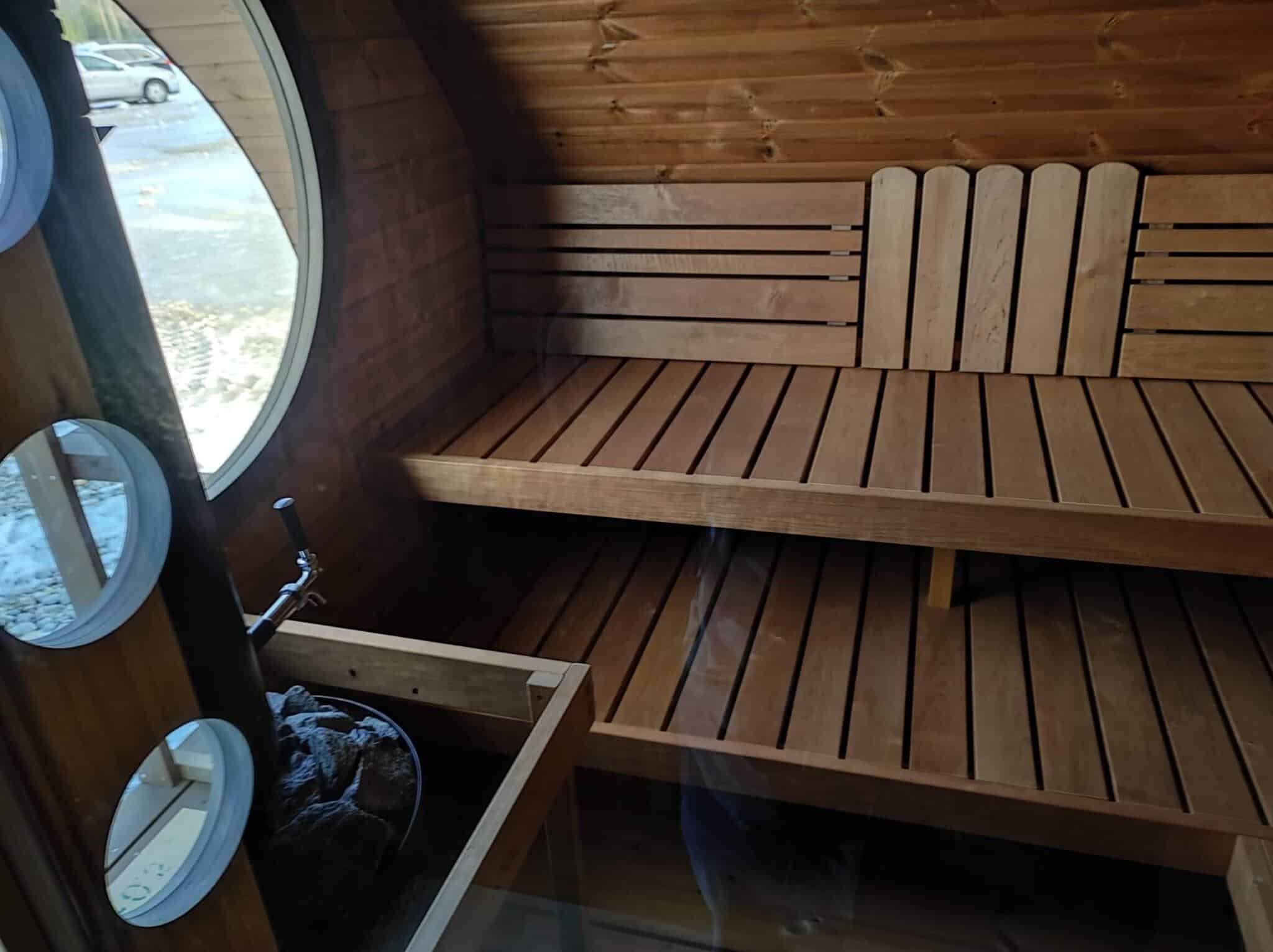 Oval Sauna Frodo 300 - Garden Sauna