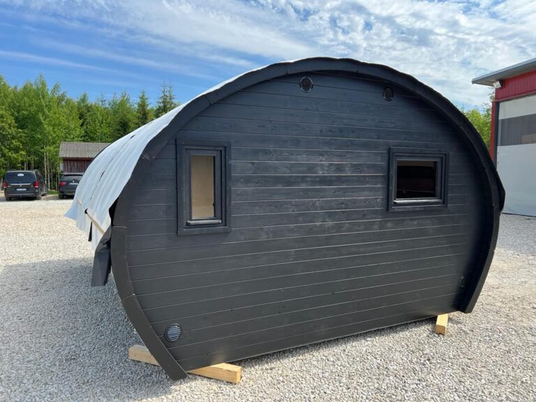 Oval Sauna Frodo 500 - Garden Sauna